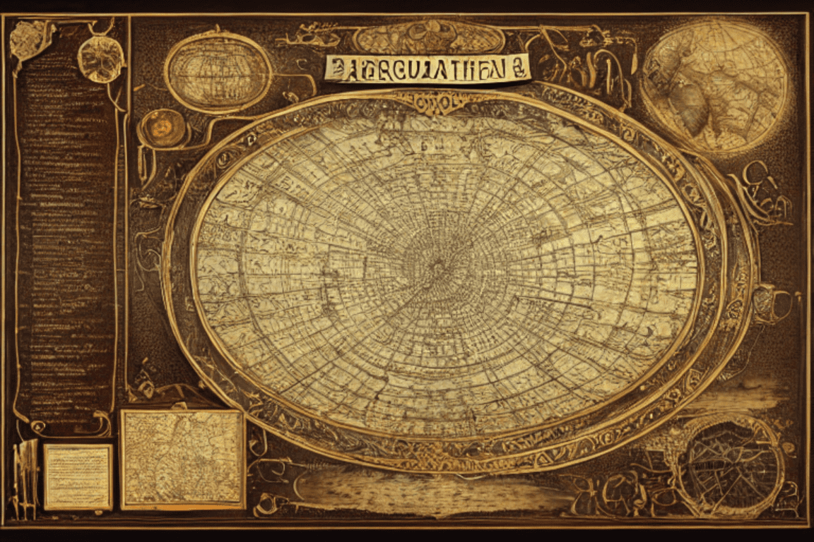 Mapas antiguos para decorar habitaciones